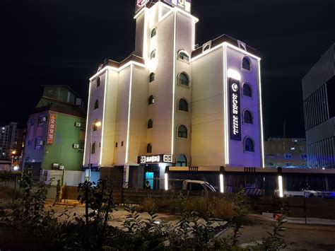 모텔간판 로즈힐 모텔 간판 및 경관 조명 작업