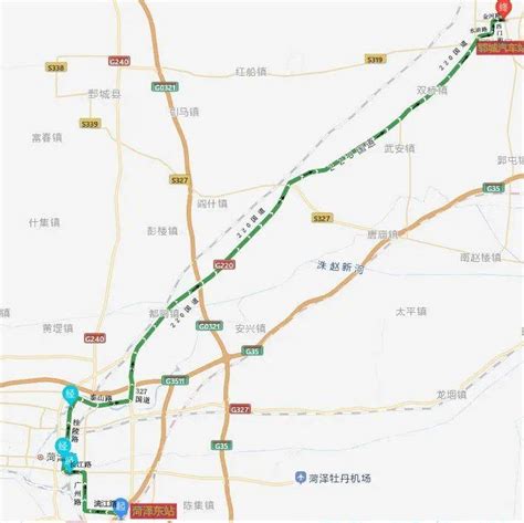 最新！郓城这条城际公交可直达菏泽高铁站！广州路路口汽车站