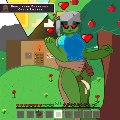 Rule 34 1boy 1girls Minecraft Steve Minecraft Tree Zazimations