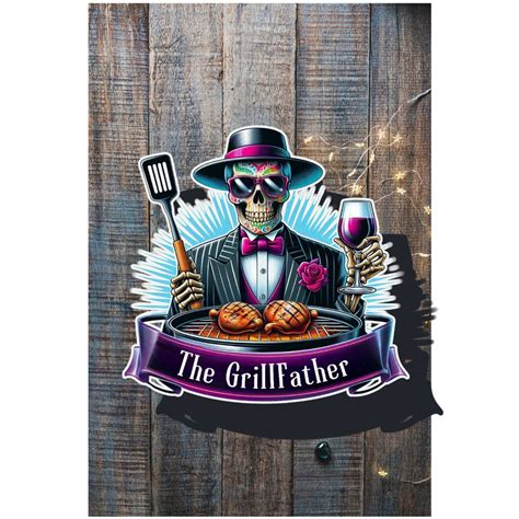 Skeleton Fathers Day Dad Life Sticker Waterproof Sticker Laptop Sticker