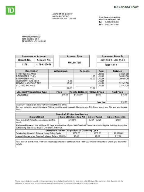 pdf document pdf overdraft fee