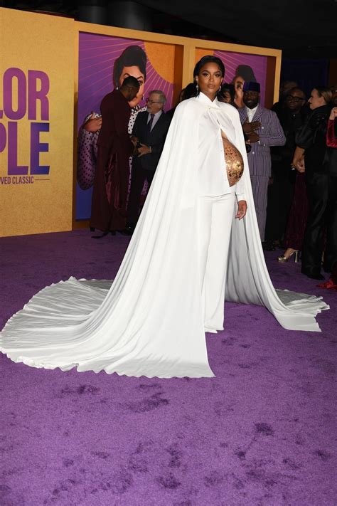 Pregnant Ciara At The Color Purple Premiere In Los Angeles 12062023