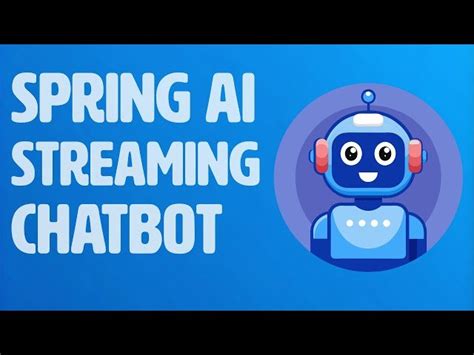 Free Video Building A Streaming Chatbot With Spring Boot And Spring Ai From Dan Vega Class