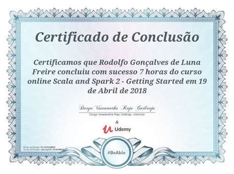 certificado udemy scala e spark2 ppt
