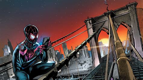 Download Miles Morales Comic Spider Man Hd Wallpaper