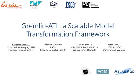 Pdf Gremlin Atl A Scalable Model Transformation Framework Dokumen Tips