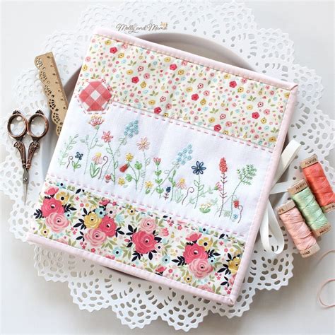 Simple Sewing Folder Pattern PDF Download For A Needle Book Etsy