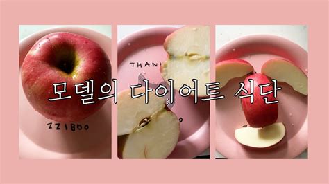 모델 식단 다이어트 식단 대공개 🍠🍌🍎 Youtube