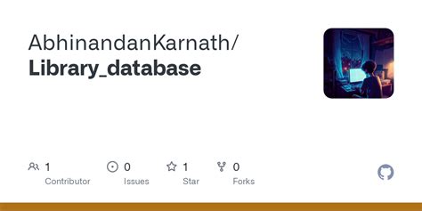 Github Abhinandankarnathlibrarydatabase