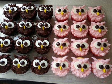 Owl Cupcake Cake Ideas At Clarence Swingle Blog