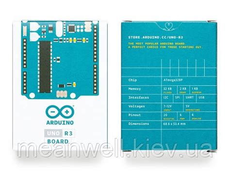 Arduino Uno Rev3 A000066 плата микроконтроллера Ардуино на базе