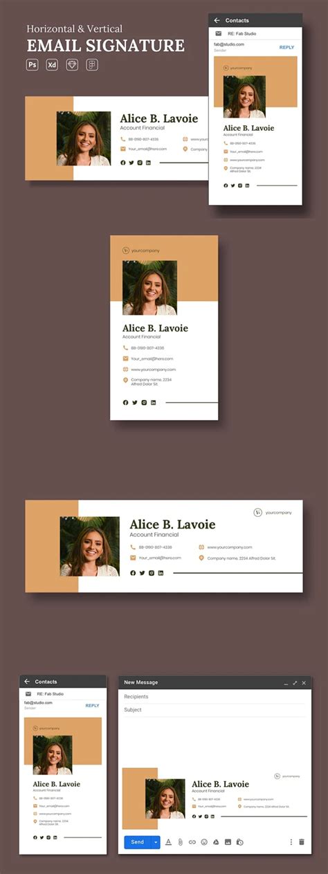 电子邮件 电子 邮件 签名 设计素材 花瓣网