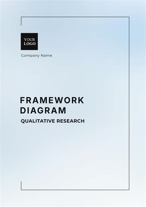 Free Framework Diagram Qualitative Research Template To Edit Online