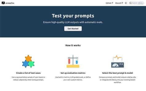 Promptfoo Bibliothèque De Tests Pour Invites Llm