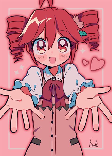 Yuusuke Kun Kasane Teto Utau 1girl Ahoge Blush Brown Dress