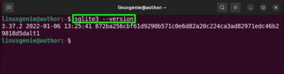 How To Install SQLite On Ubuntu Linux Genie