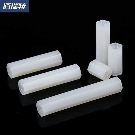 WDY Nylon Column Flat Head Hexagonal Double Pass Stud Isolation