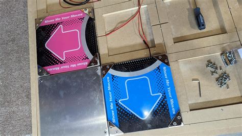 Diy Ddr Metal Pad R Dancedancerevolution