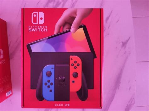 Sold Out Nintendo Switch Oled Colors White And Neon 1 Year Local