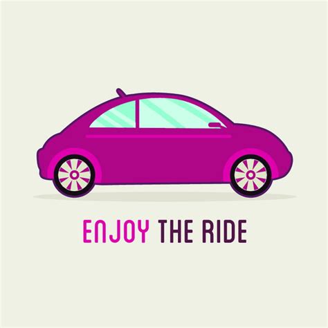 플랫 자동차 벡터 일러스트 레이 션 Eps Ai Uidownload