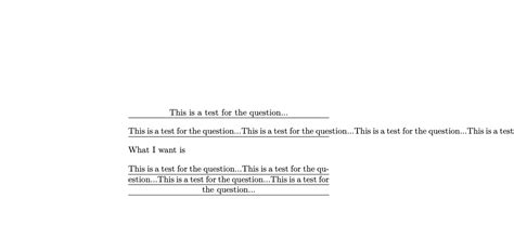 Expl3 How To Center A Series Of Text Width A Fixed Width That Can Automatically Linebreak And