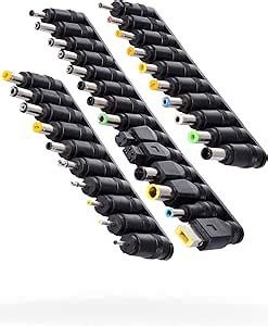 Amazon Com Pcs Universal Laptop Notebook Dc Plug Set Jack Tips For Mm X Mm Ac Power
