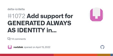 add support for generated always as identity in deltatablebuilder
