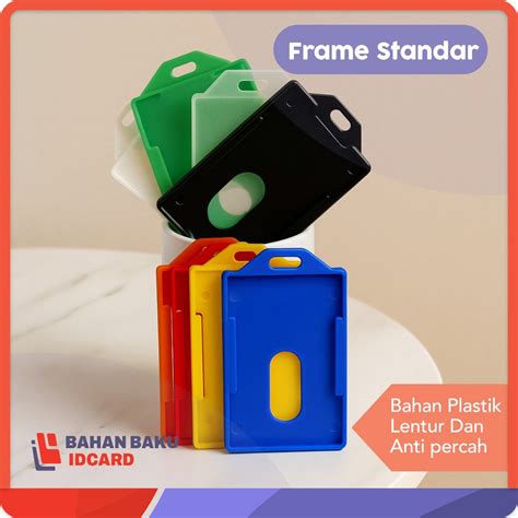 Jual Frame Standar Plastik Holder Casing Id Card Shopee Indonesia