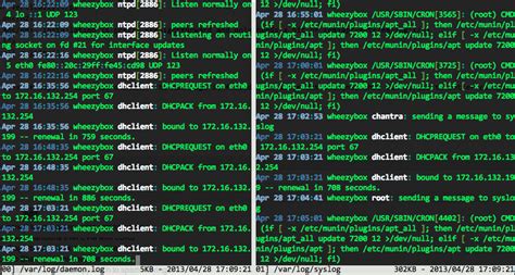 How To Tail Multiple Files With Multitail Debuntu