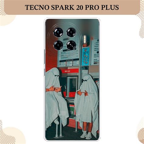 Силиконовый чехол на Tecno Spark 20 Pro Plus Текно Спарк 20 Про Плюс Chillin Killin купить