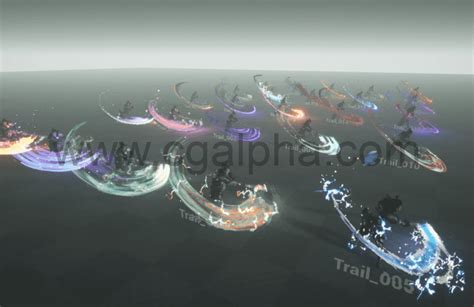 【ue4 5】动画特效 Trail Master Cgalpha