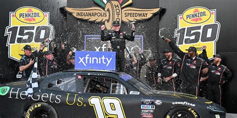 Nascar Race Mom Ty Gibbs And Scott Dixon Take Checkered Flags