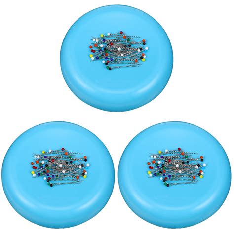 Magnetic Sewing Pin Cushion 3 Count Bobby Holder Needle Hair Pins