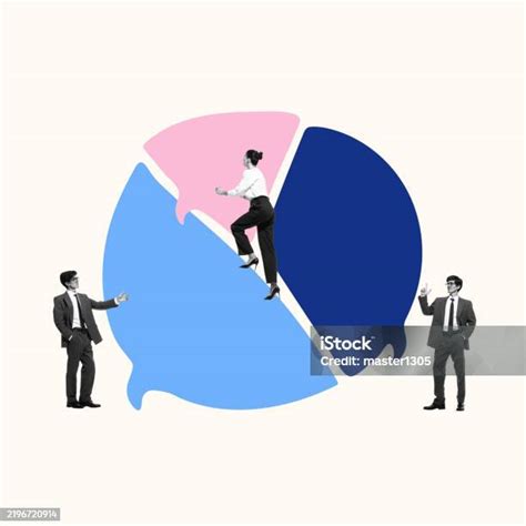 말풍선 모양의 다채로운 파이 차트 전략적 의사 결정 및 분석을 중심으로 협업하는 팀 개념 미술 콜라주 25 29세에 대한 스톡 사진 및 기타 이미지 Istock
