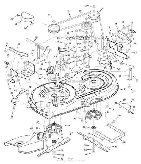 Bolens Lawn Mower Deck Diagram