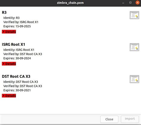 Error Unable To Validate Certificate Chain C Us O Isrg Root X1