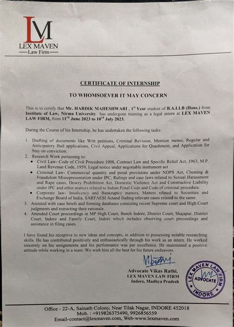 Hardik Maheshwari On Linkedin Connections Internship