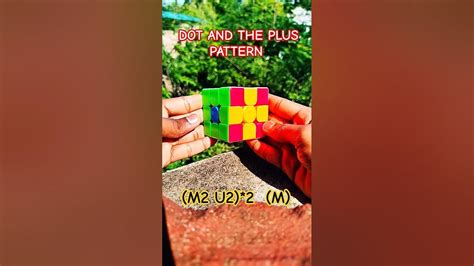 Dot And The Plus Pattern Satisfying Rubikscube Teamcubicle