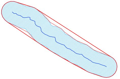 Buffer Simplifying Polygon Edge While Preserving Minimum Area And Width Geographic