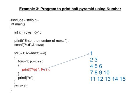 ppt nested loops in c programming powerpoint presentation free