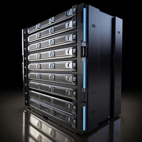 Premium Ai Image Server Racks