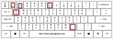 Send Push On The Same Keybord Key Whatever The Local Or Kebord Type Is