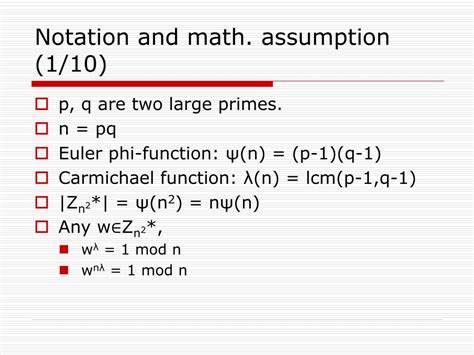Ppt Public Key Cryptosystems Based On Composite Degree Residuosity Classes Powerpoint