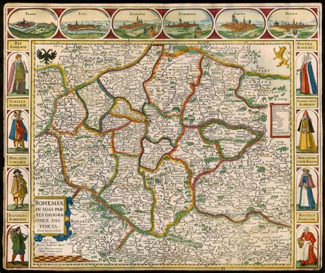 Bohemia Map Bohemia 18421853 Second Military Survey Of The