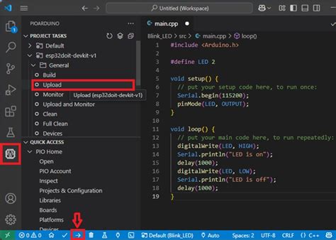 Vs Code Et Pioarduino Ide Programmation De Lesp32 Windows Mac Os X