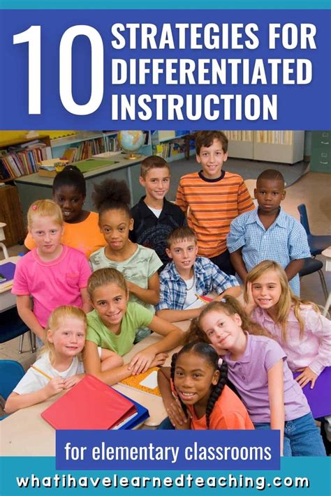 10 Effective Differentiated Instruction Strategies