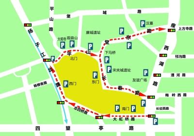 瘦西湖游览顺序图 扬州瘦西湖全景图 瘦西湖景点 大山谷图库
