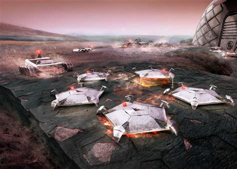 Foster Partners Reveals Concept For 3d Printed Mars Habitat