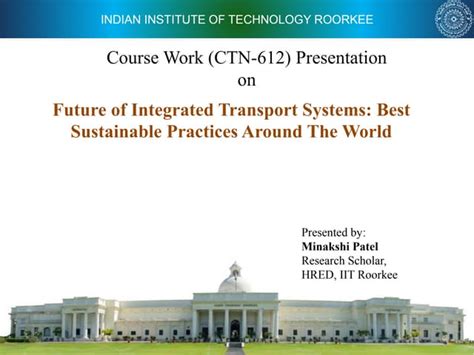 Future Of Integrated Transport Systems Best Sustainable Practices