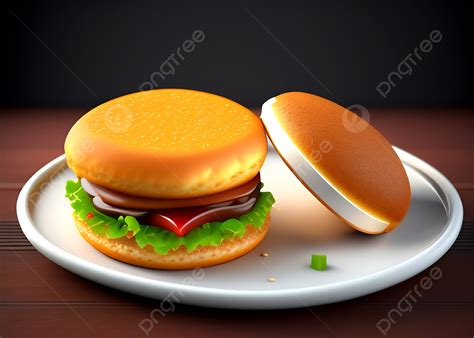 맛있는 버거 현실적인 패스트 푸드 디지털 아트웍 맛있는 샌드위치 맛있는 햄버거 현실적인 패스트 푸드 샌드위치 배경 일러스트